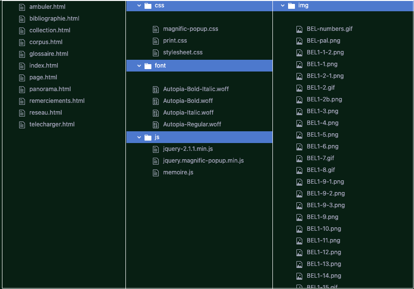 Millefeuilles de babel | Halte sur une page